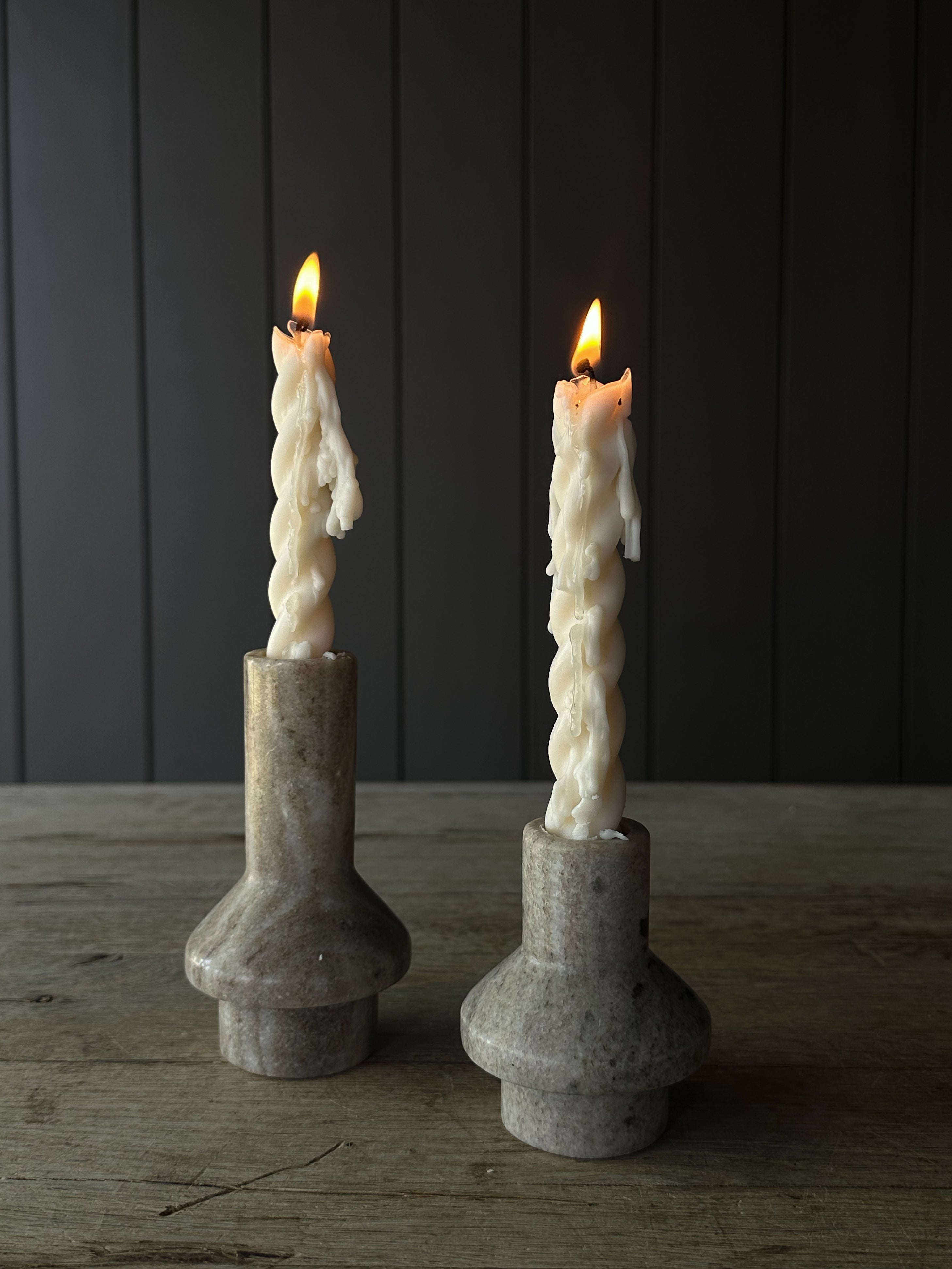 Marabelle Taper Candle Holder Set – Well Worn Interiors